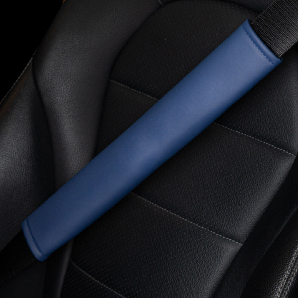 Защитный накладка на плечевой ремень с логотипом Mercedes-Benz, удлиненная кожаная, удобная и дышащая накладка на плечевой ремень