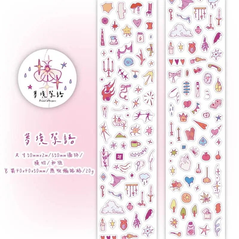 200 см/рулон INS мультяшные маскировочные ленты повседневная жизнь декоративные этикетки наклейки для журнала Скрапбукинг дневник альбом канцелярские ленты