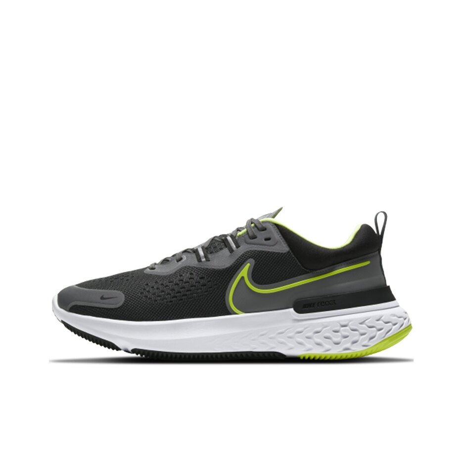 Кроссовки NIKE React Miler 2, размер EU 45 стопа (29CM), черный — фото 1