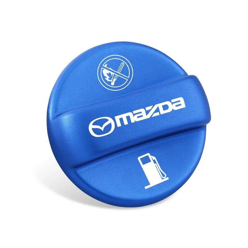 Защитная крышка масляного бака автомобиля, крышка топливного бака, аксессуары для Mazda 2 3 6 5 Atenza CX3 CX5 MX5 CX7 Axela CX30 CX90 CX60 CX50 M Синий