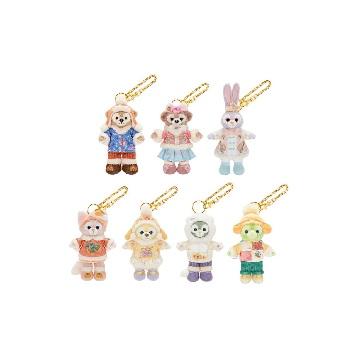 Игрушки подвесные Disney 2025 Spring Festival Duffy and Friends