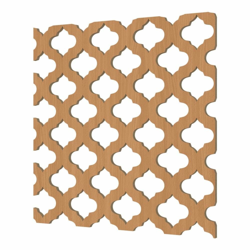 Перфорированная Панель Cosca Индия ХДФ Бук В1030хШ695 мм / Коска.