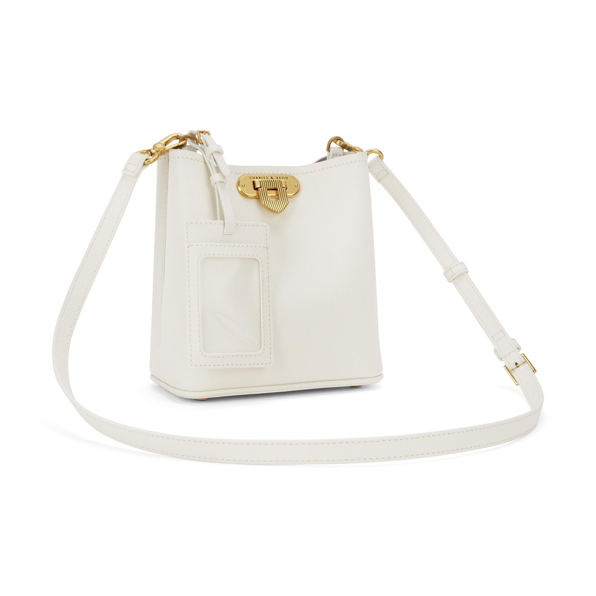 Сумка CHARLES & KEITH, фактура пэчворк — фото 1