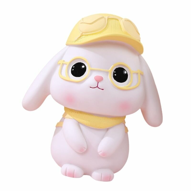 Креативная Кроличья Копилка-Желтый-Рюкзак Rabbit