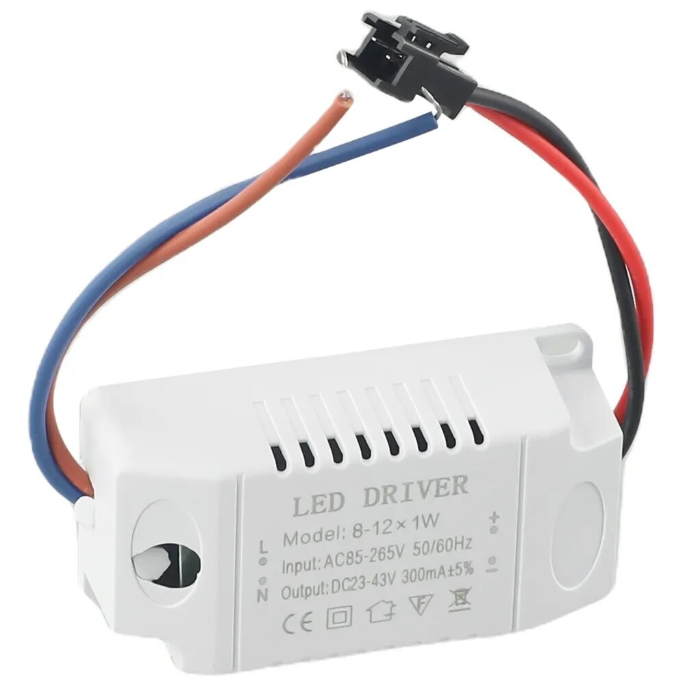 Источник питания Драйвера Потолочного Светильника 8-12 Вт LED Driver Power Transformer