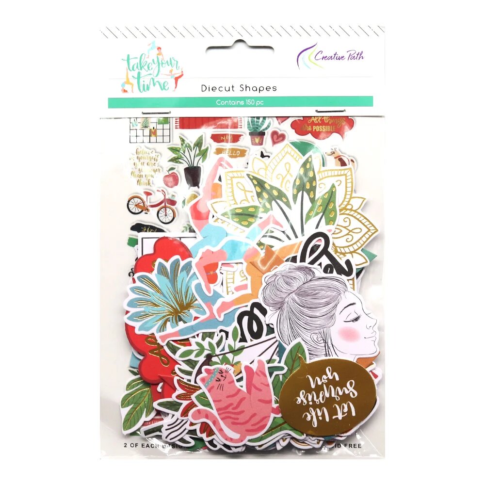 Набор вырезок для скрапбукинга The Creative Path 150 шт.