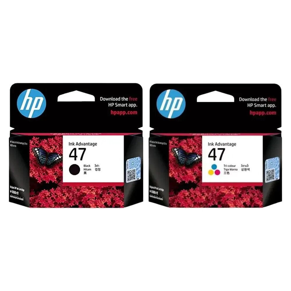 HP Картридж 47 (6ZD61AE+6ZD21AE), оригинал, Набор CMYK, 2 шт
