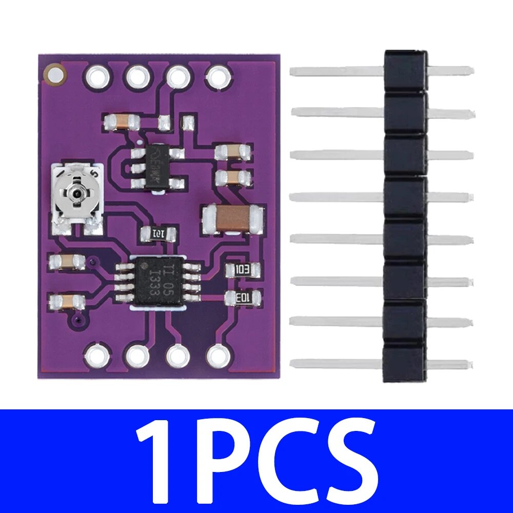 Модуль INA333 с потенциометром, 1pcs