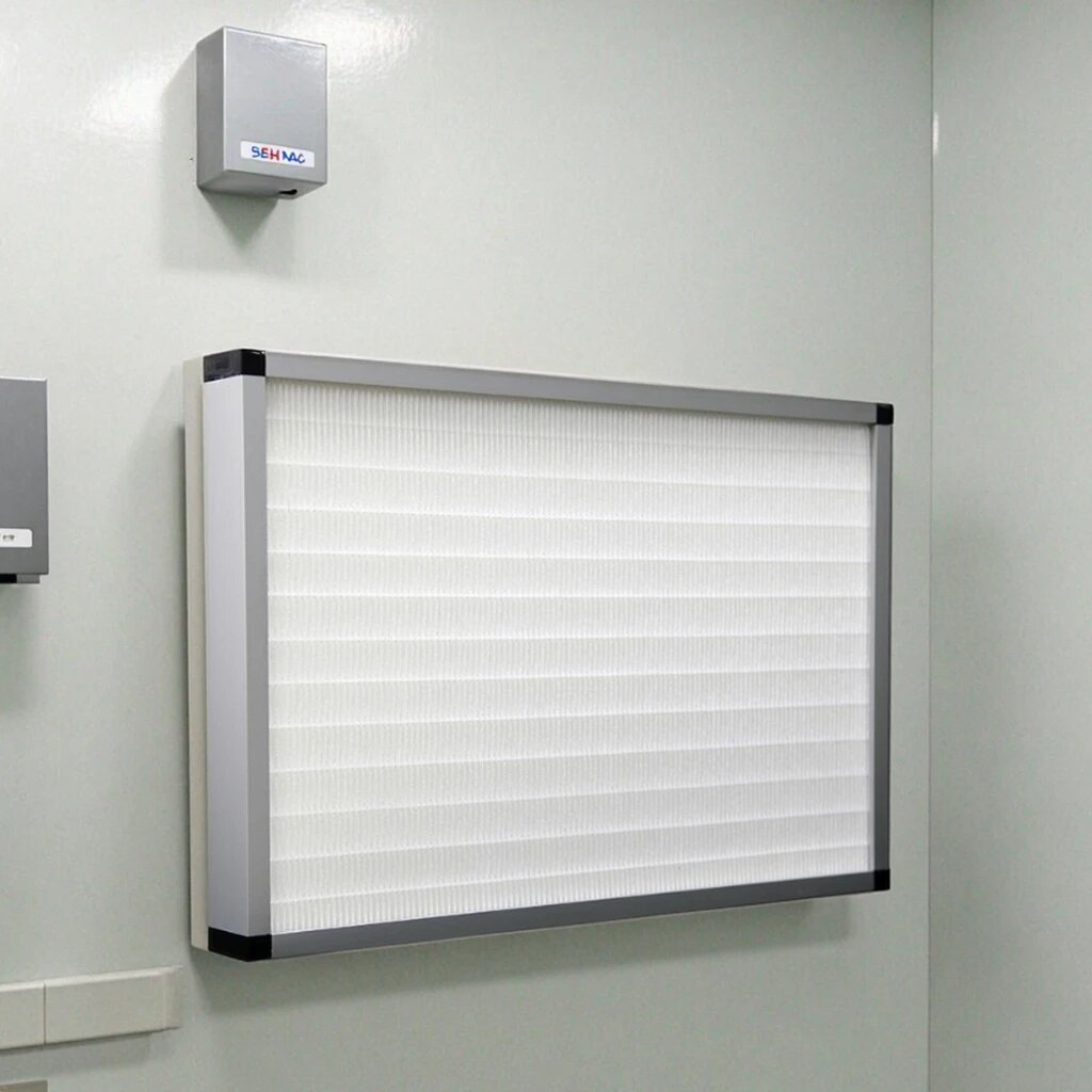 H13 Высокоэффективный панельный фильтр средней эффективности плиссированного воздуха Высокоэффективный H14 Hepa-фильтр для чистых помещений Грибная больница