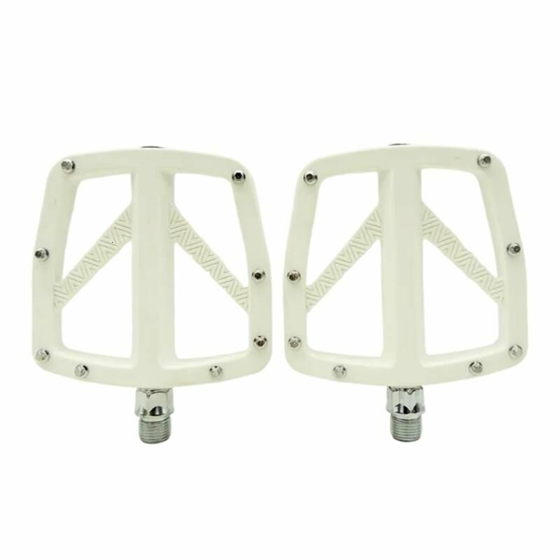 2lot High Sightdes Нейлоны велосипедные педальные дорожные велосипеды, герметичные для энтузиастов, Белый