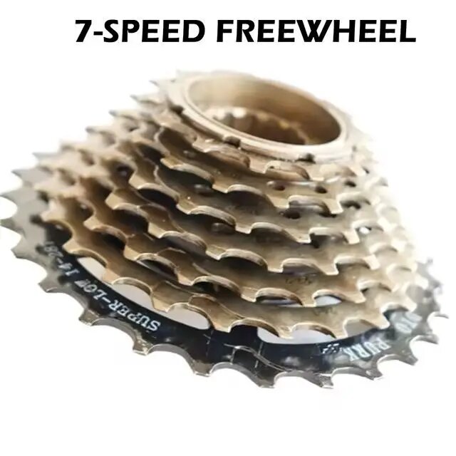 Электрический велосипед, материал из сплава, горный велосипед, дорожный механизм свободного хода, 6 или 7 скоростей, вращающийся, 36 звуков, аксессуары для электровелосипеда, маховик