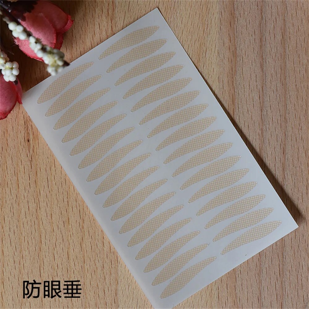 Водонепроницаемые наклейки для век, 10 листов, кружевные самоклеящиеся невидимые двойные ленты для век, женские наклейки для макияжа век