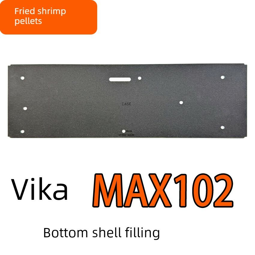 Механическая клавиатура Vika MAX102 с шумопоглощающей подложкой из хлопка Rogers PORON и амортизирующей подушкой из ПЭТ