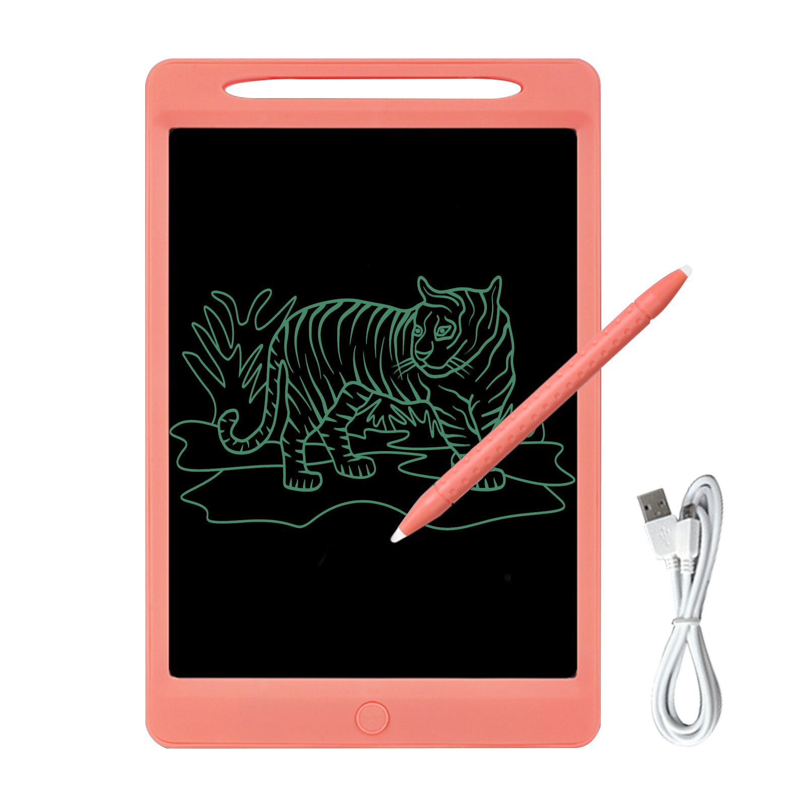 Рекомендуемый экран для записи LCD 11,5 дюймов, планшет для рукописного письма и рисования с цветным экраном, стилусом, кнопкой блокировки для маленьких детей, образовательной игрушки, подарков для мальчиков и девочек, 1 планшет для записи, 1 стилус для