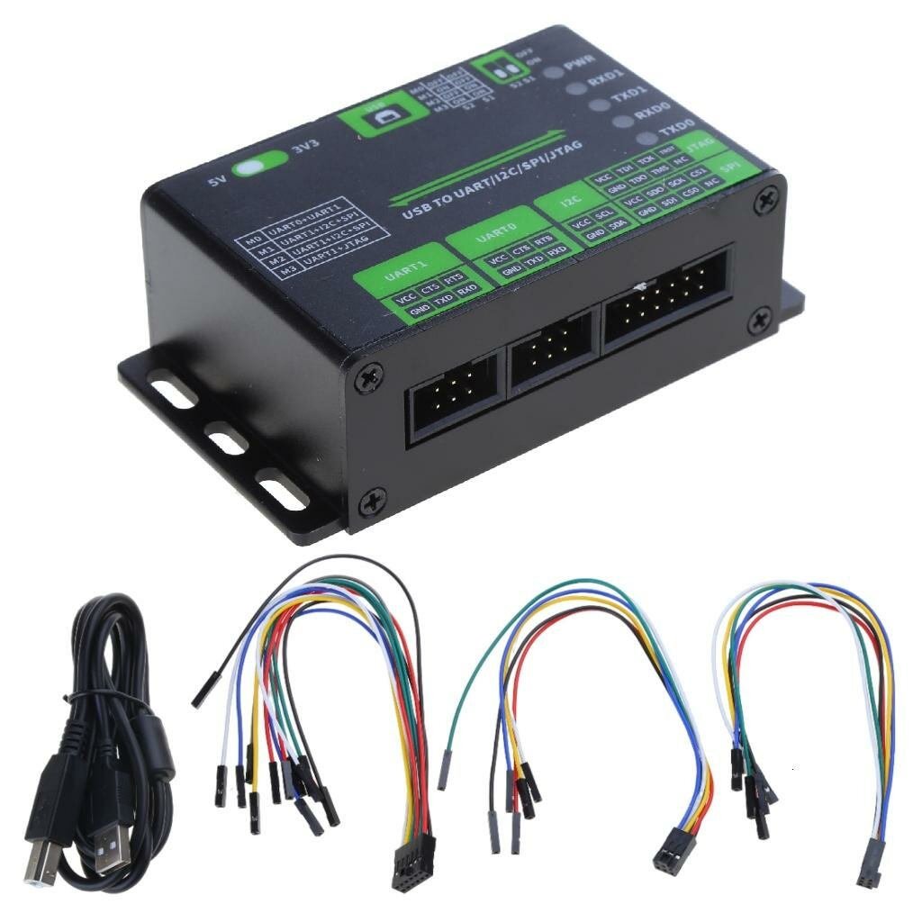 USB-адаптер UART/I2C/SPI/JTAG 3.3V/5V