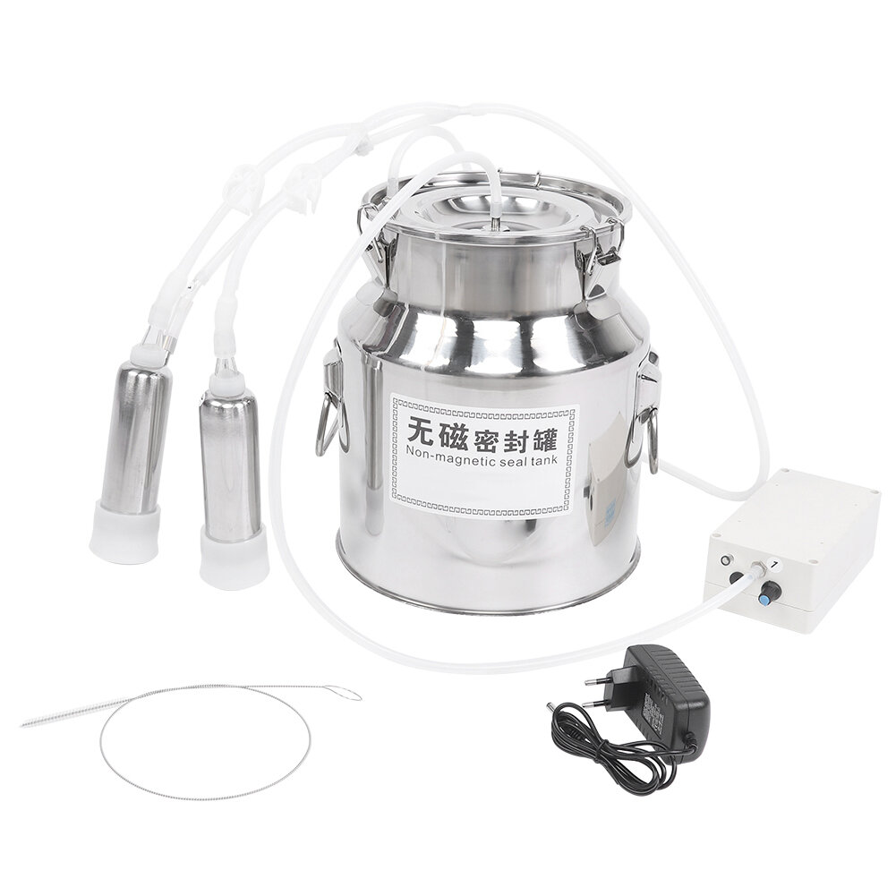 14-литровый домашний электрический доильный аппарат с регулируемой скоростью для коров, коз и овец.