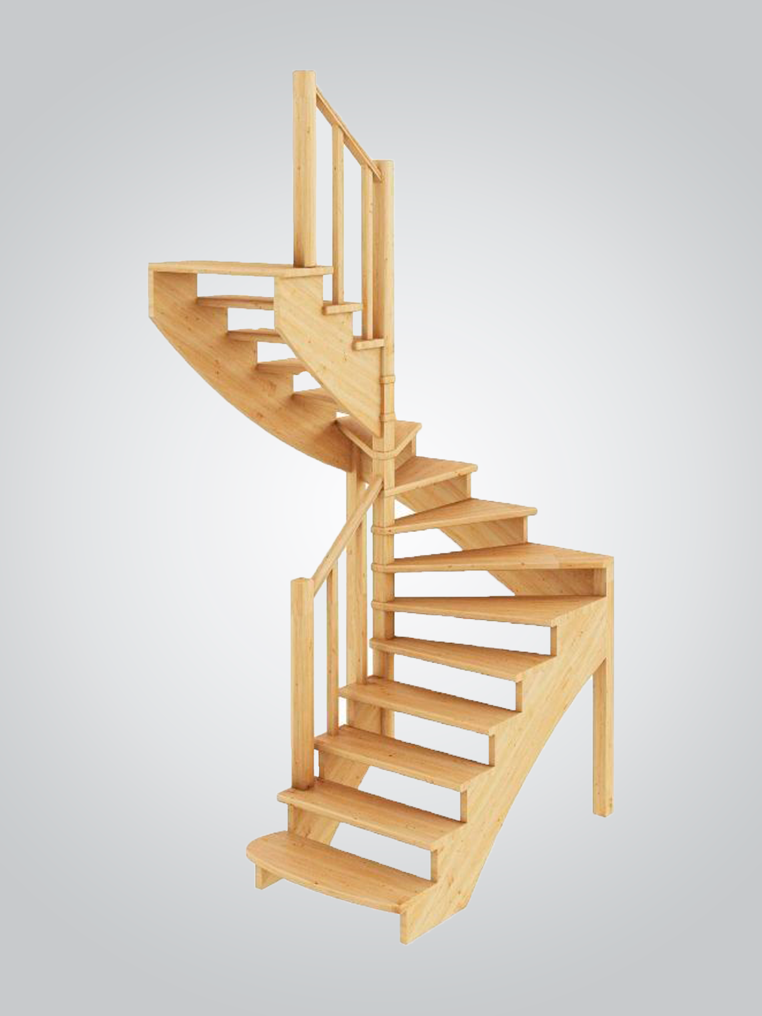 Лестница на второй этаж К-003м/1 Левая