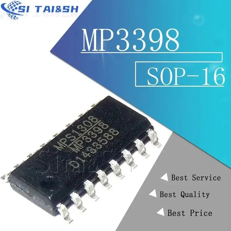 5шт/лот MP3398 MP3398A MP3398AGF-ZTR MP3398GS-LF-Z SOP-16 ic чип Электронные компоненты BOM