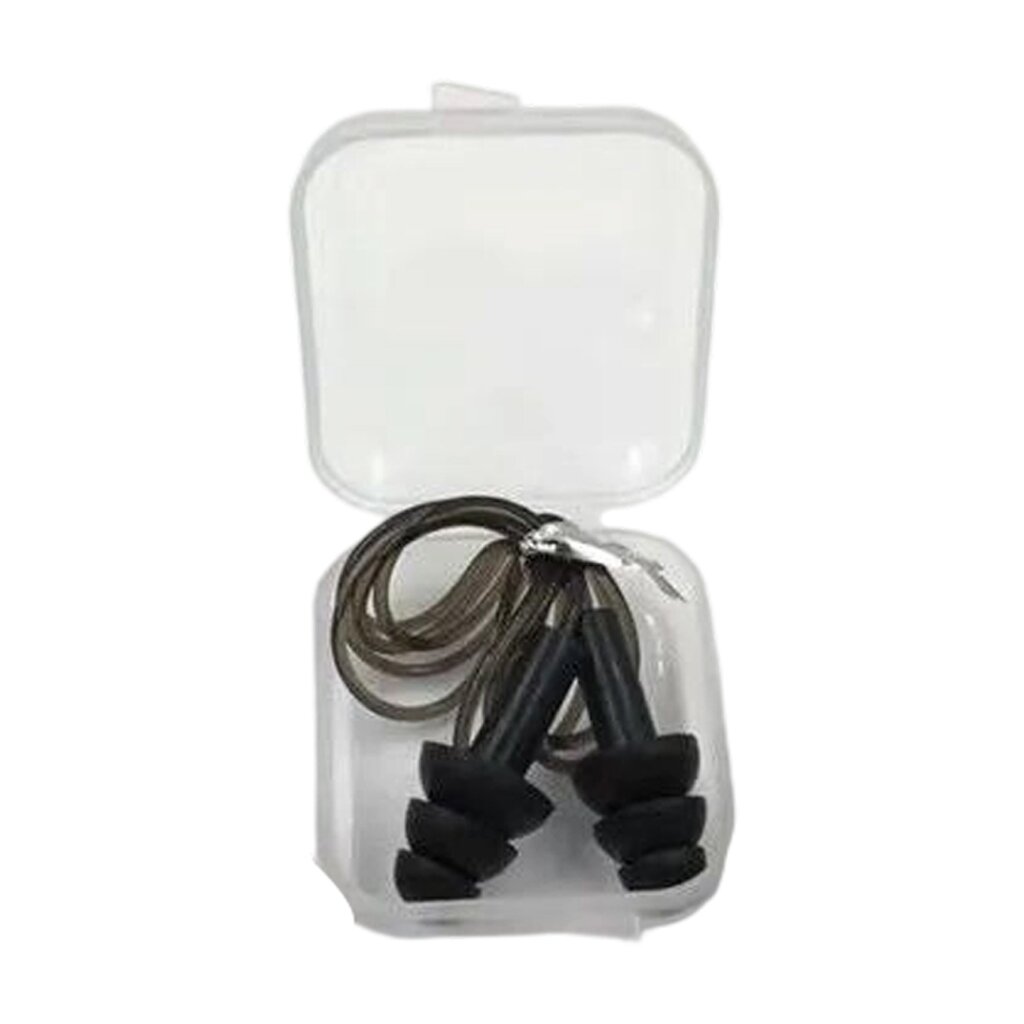 Беспроводные затычки для ушей, проводные противошумовые и шумоподавляющие силиконовые елки в виде рождественской елки-черный