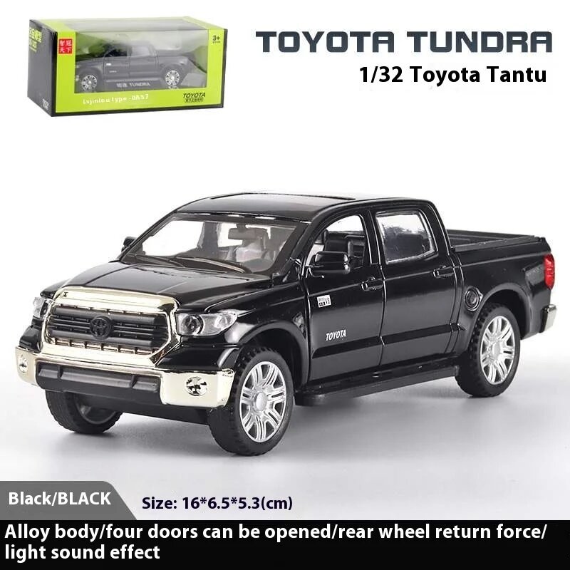 Maisto Toyota Tundra 1:32, черный