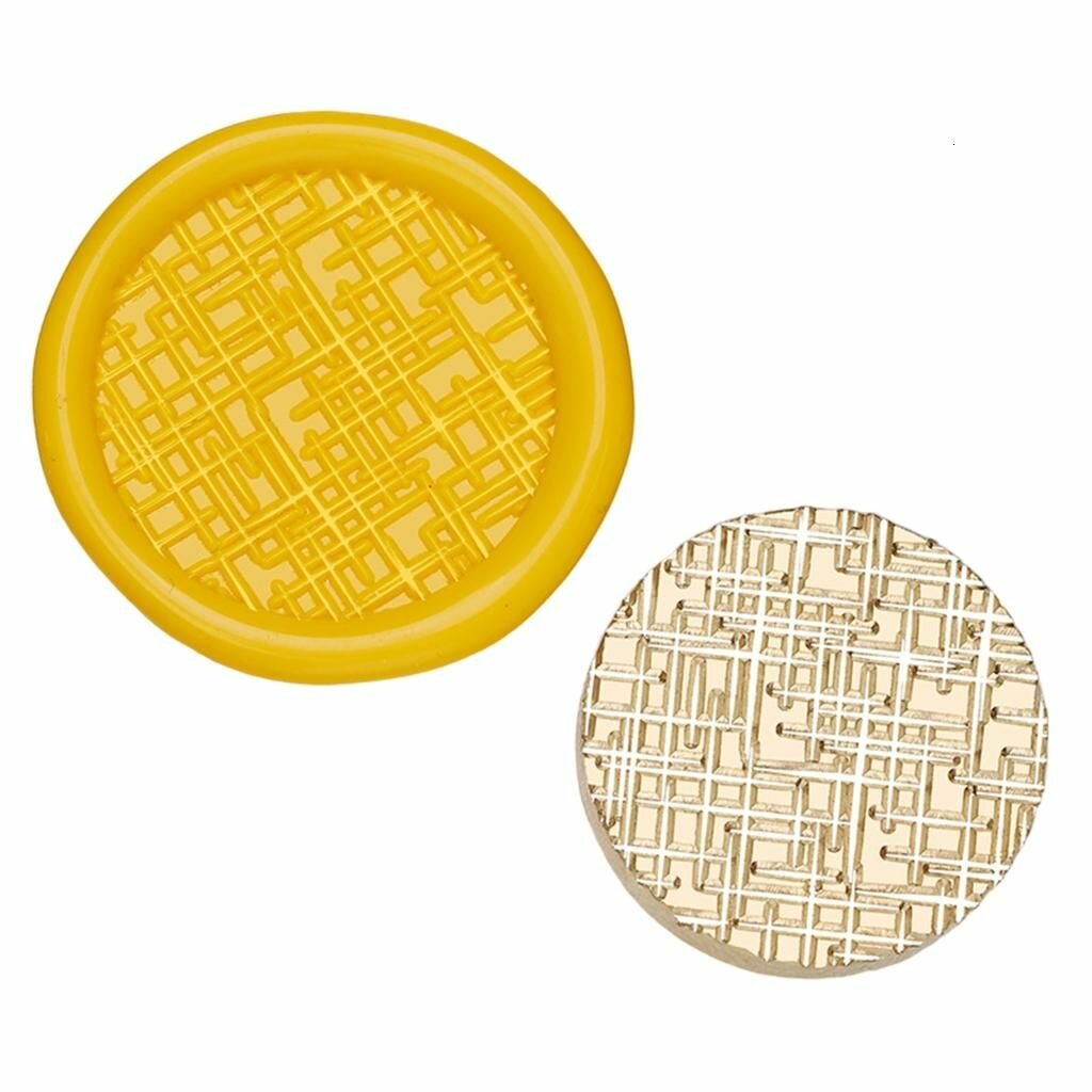 Штемпель для воска, - звездный блестящий узор