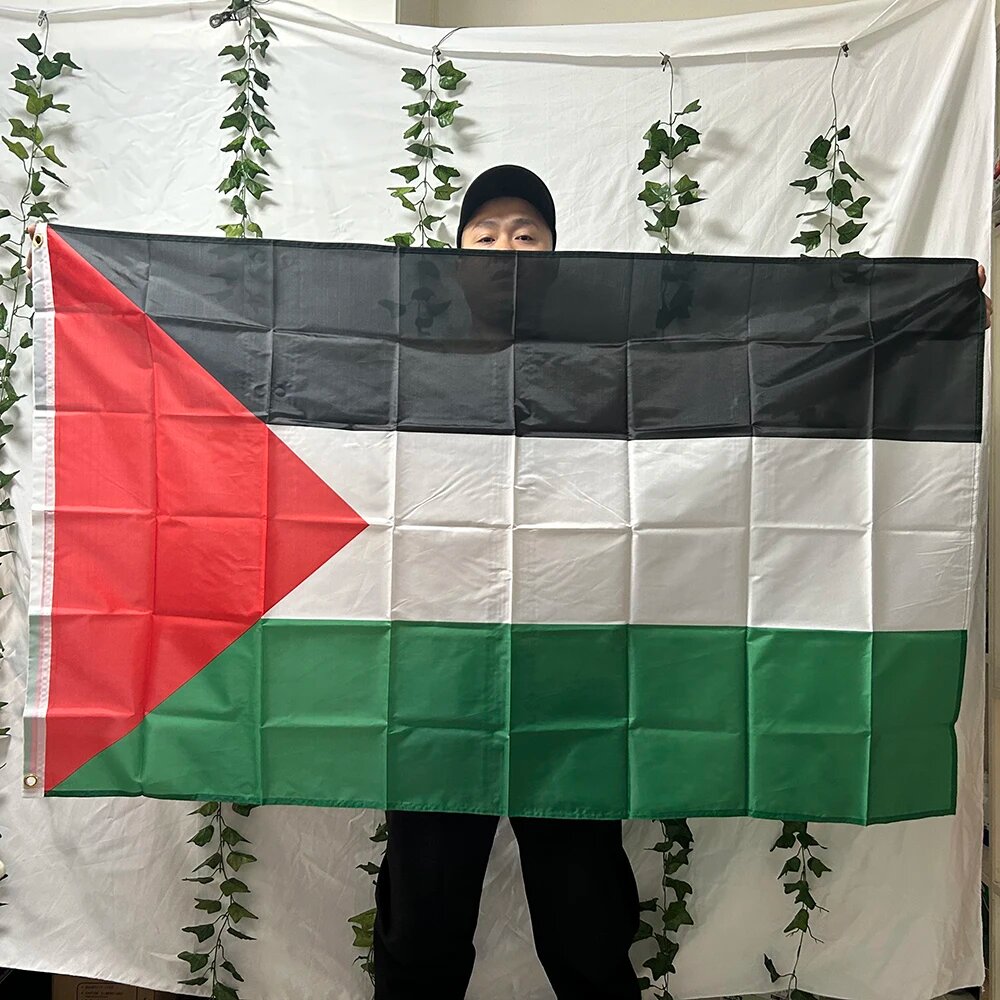 Палестинский флаг TIKI FLAG 3x5 футов полиэстер 90 х 150 см