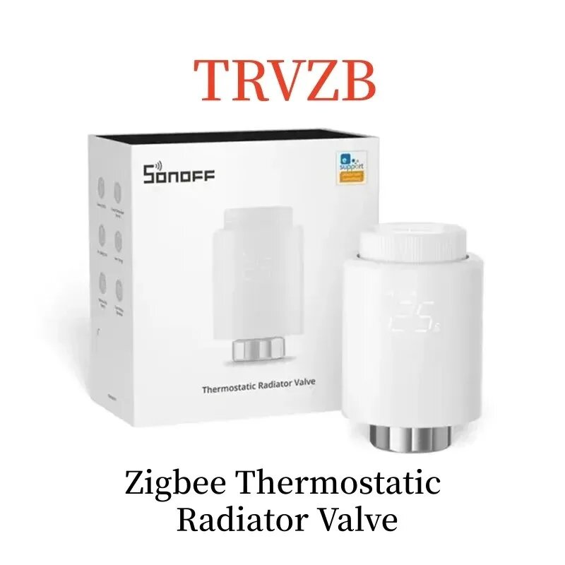 SONOFF TRVZB Термостатический радиаторный клапан Zigbee