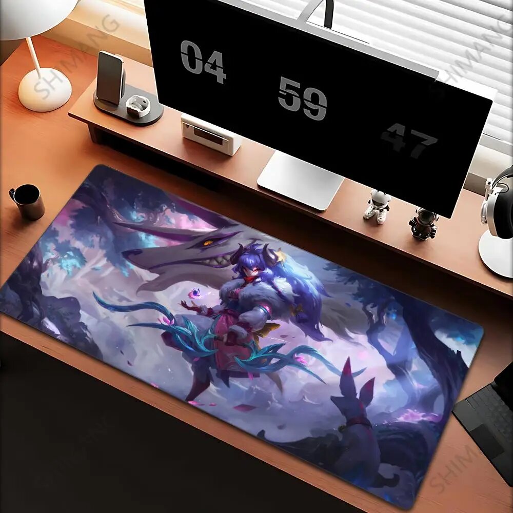 Коврик для мыши SHIMANG League of Legends Kindred, 900x400x3mm, черный