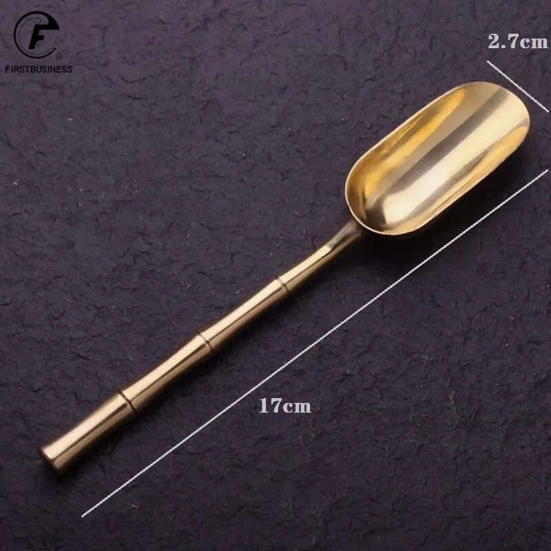 Медные чайные ложки набор из 3 штук