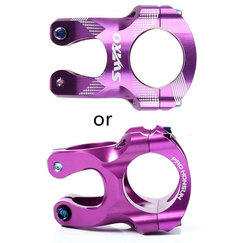 Короткий руль MTB из алюминиевого сплава, Фиолетовый
