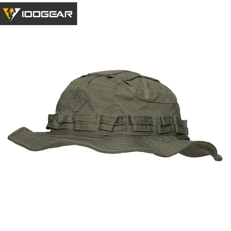 Тактическая кепка IDOGEAR Boonie из нейлона Серый, S, Ranger Green