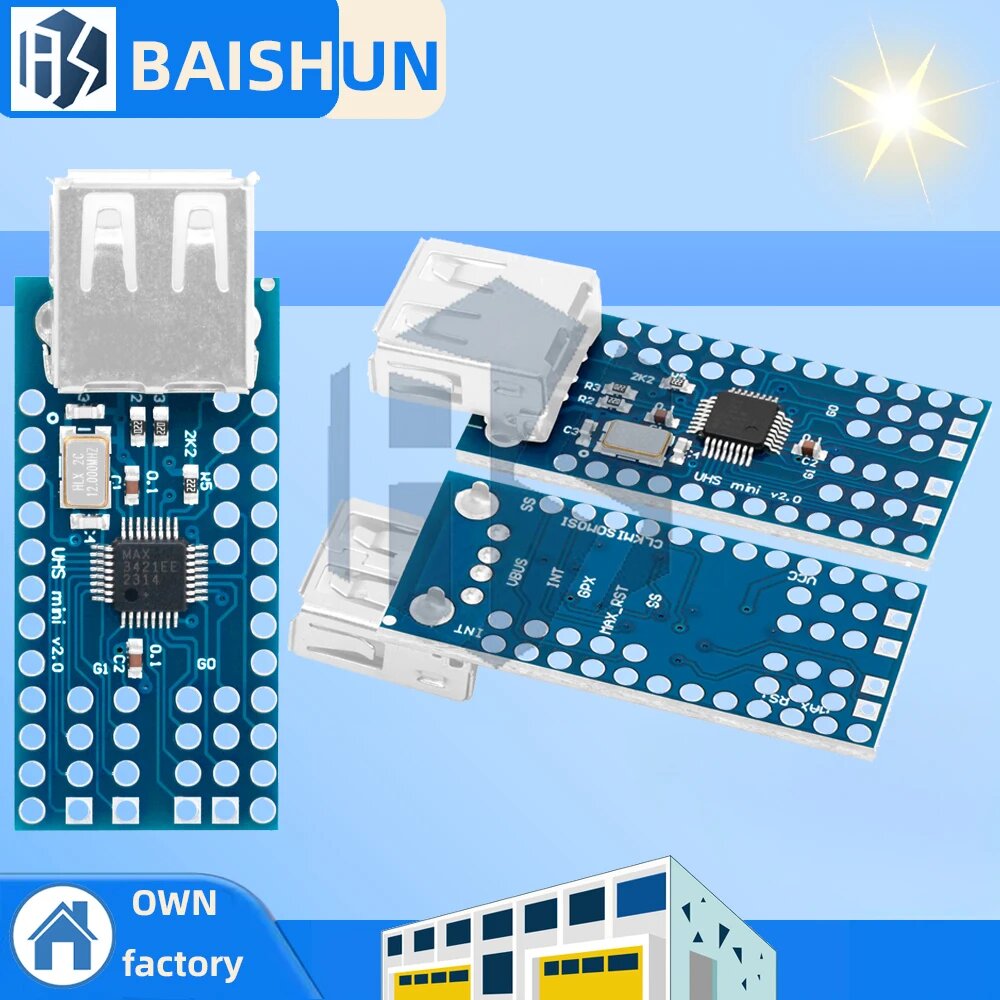 USB Хост-модуль max3421 2.0 для Arduino