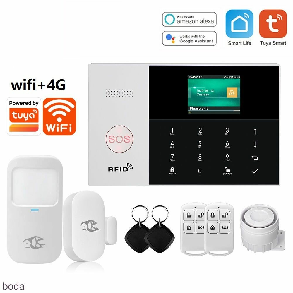 Умная GSM сигнализация с WiFi и 4G