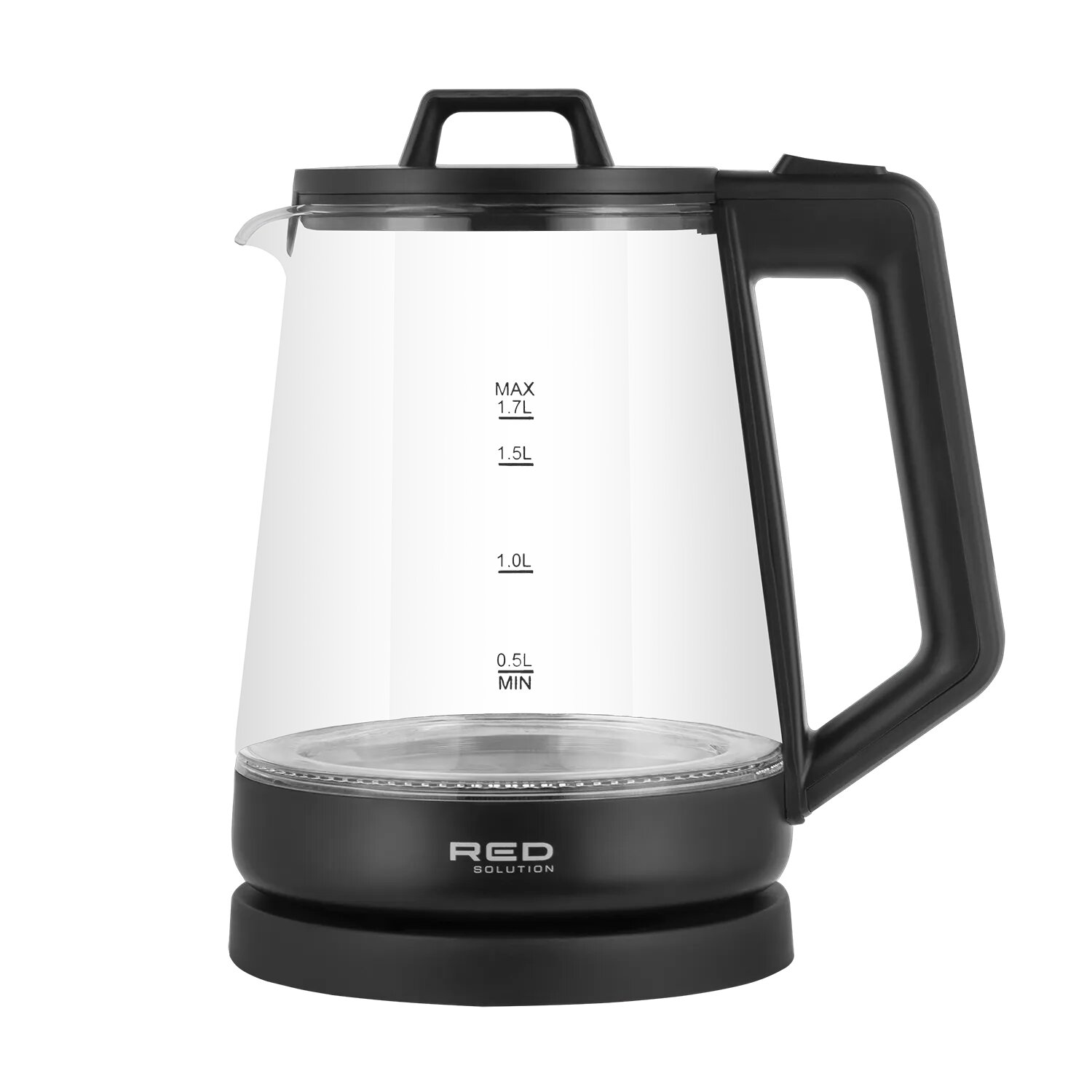 Электрический чайник RED SOLUTION RK-G191, с подсветкой, защита от включения без воды
