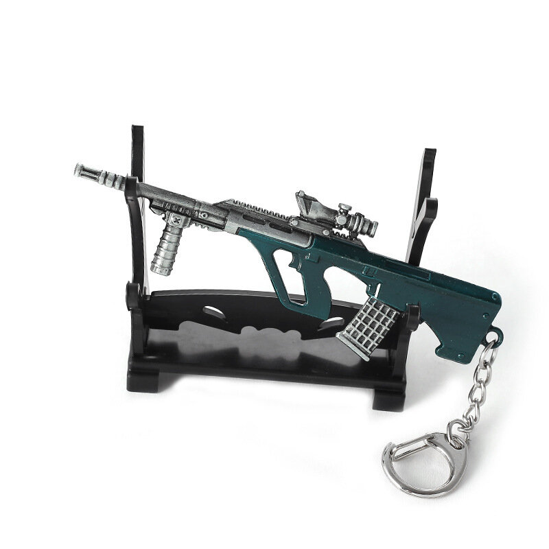 Креативный мини-пистолет 12 см брелок подвеска 98K металлическая модель AWM PUBG игра