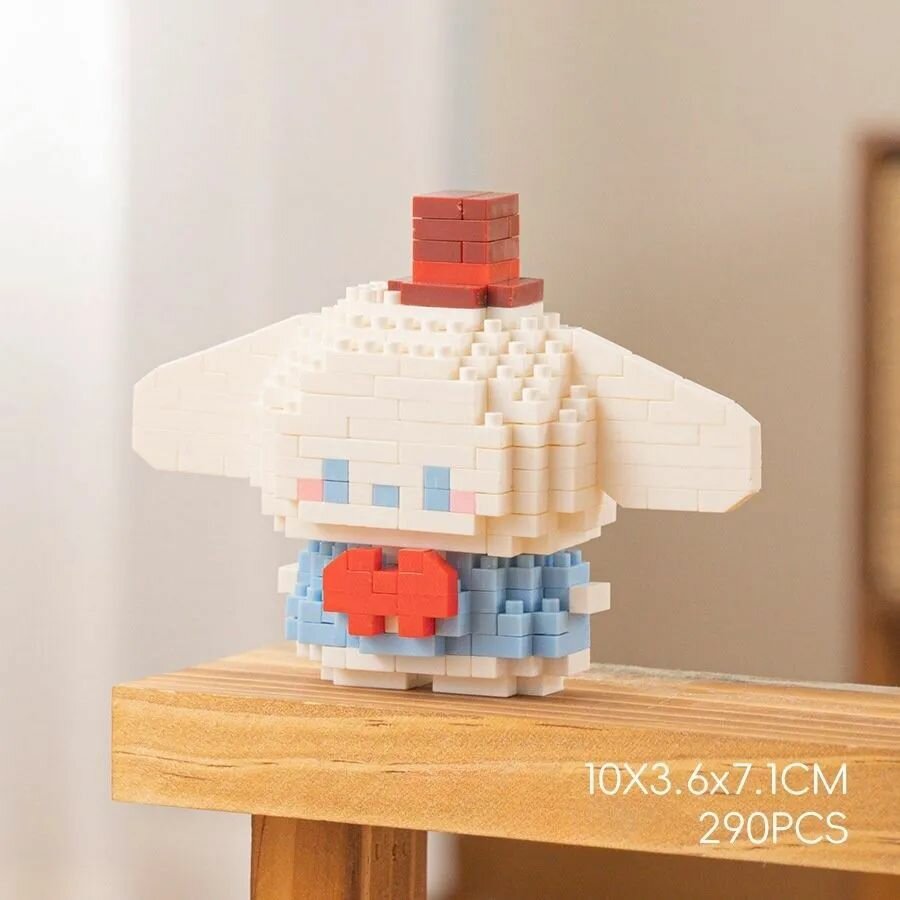 Мини-конструктор, 3D фигурка/игрушка из мультиков