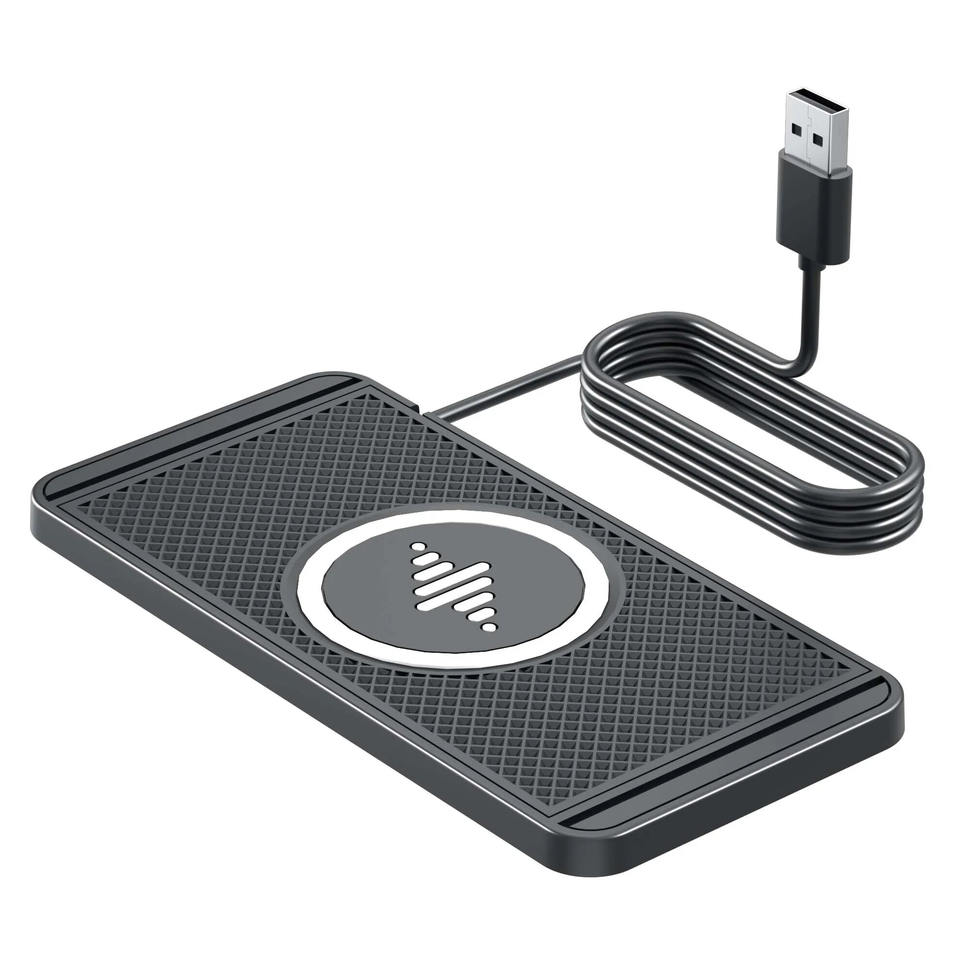 Беспроводное Автомобильное Зарядное Устройство С USB-кабелем Для iPhone 16/15/14/13/12 Pro Max, B