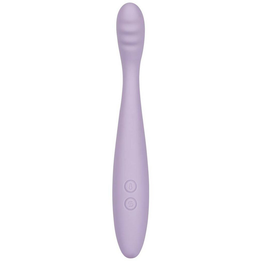 Сиреневый вибратор 17,8см с функцией нагрева для стимуляции точки G Svakom Cici 2 G-Spot Vibrator SA373A