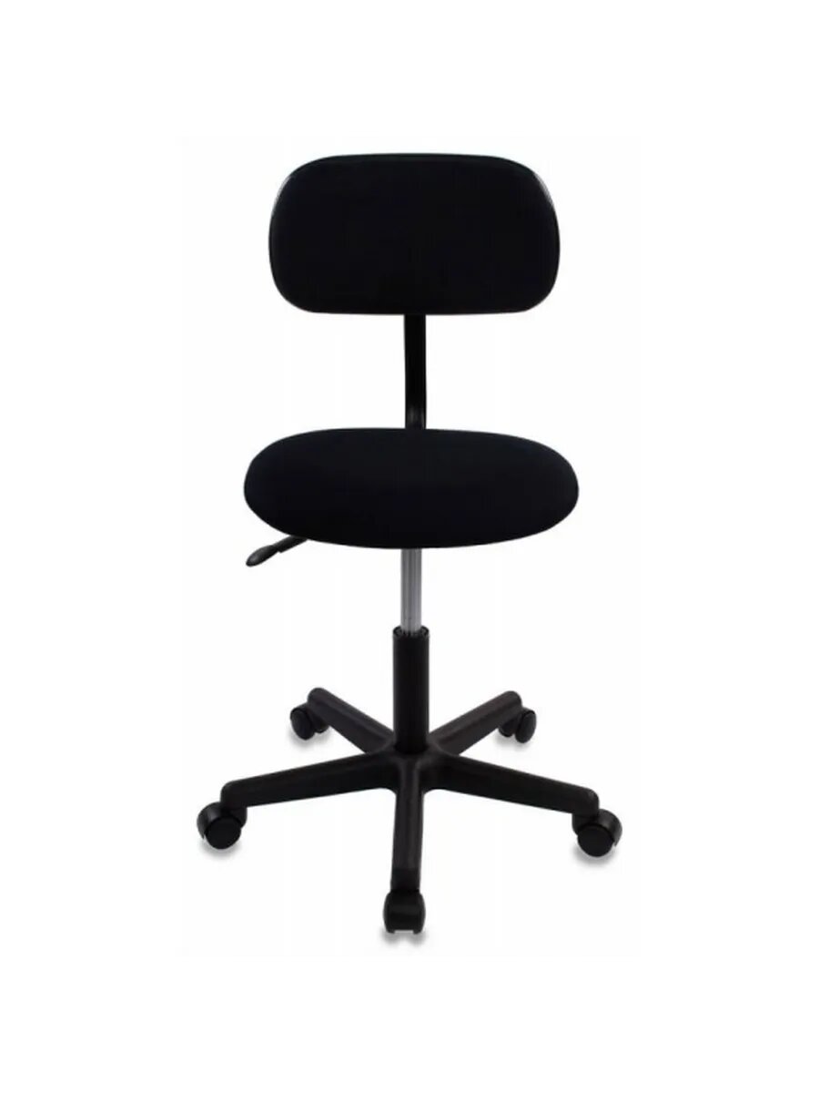 Кресло Бюрократ CH-1201NX, до 100 кг, офисное, газлифт, текстиль, черное