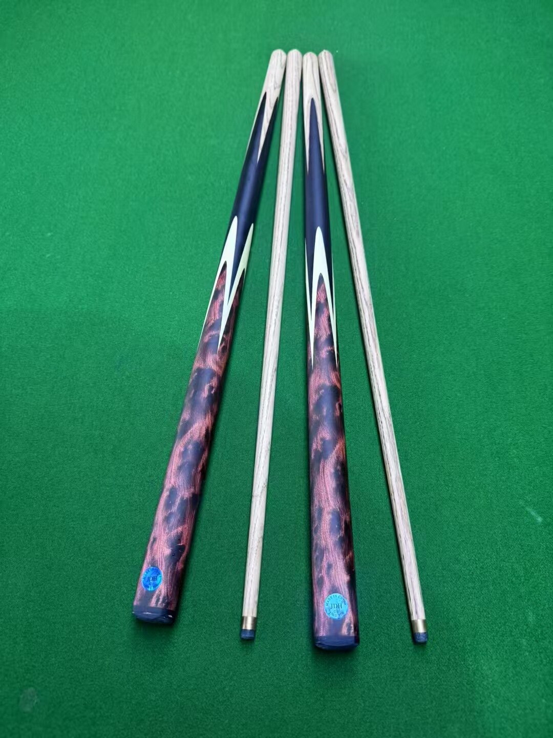 10 мм маленький наконечник бильярдного кия, черный, для игры в снукер, кий для восьмичек и девяток, цельный кий, английский стиль, кий для бильярдного зала