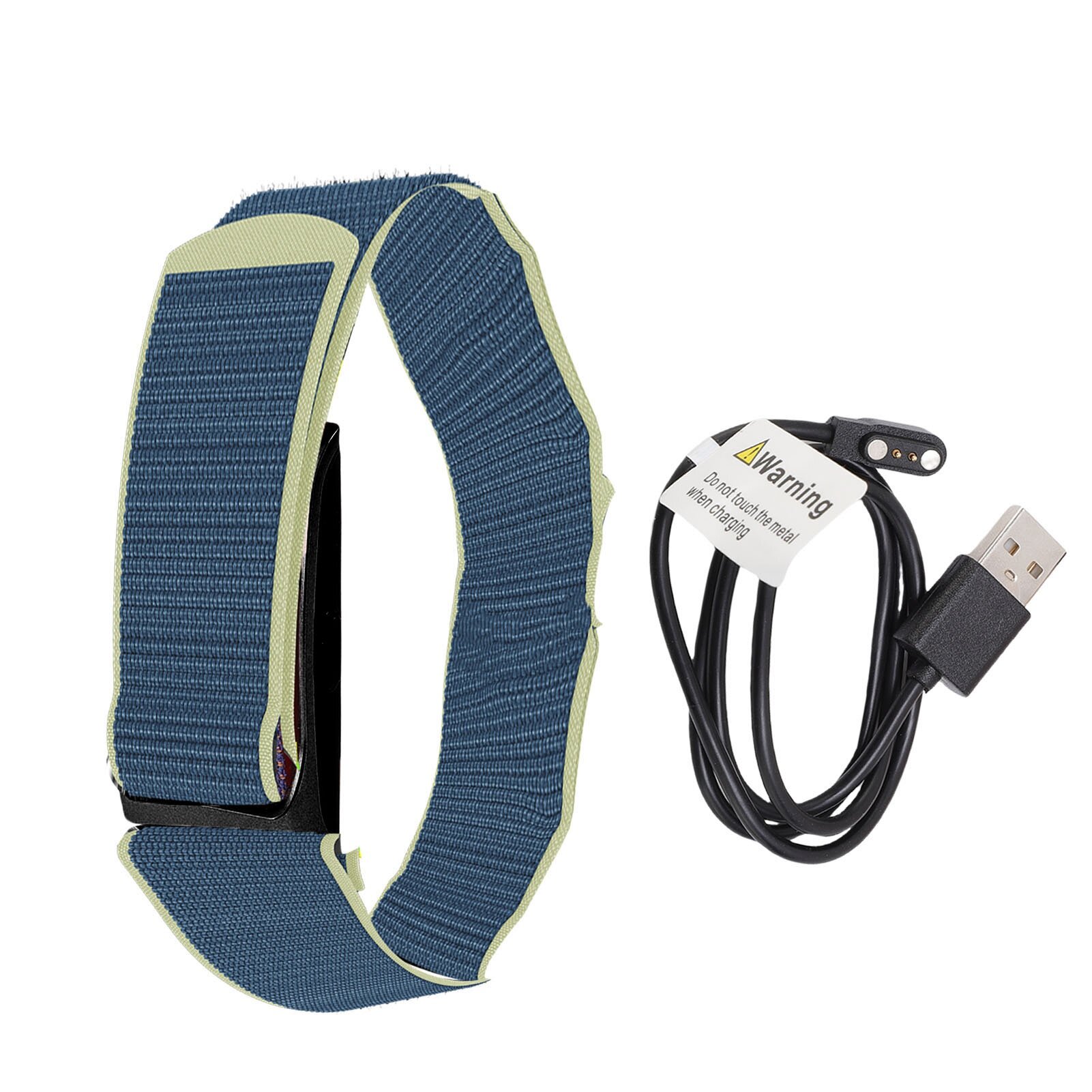 Умный браслет с функцией отслеживания сна, 127 спортивных режимов, фитнес-трекер с функцией напоминания о звонках, будильником, управлением камерой, подходит для бега, синий.