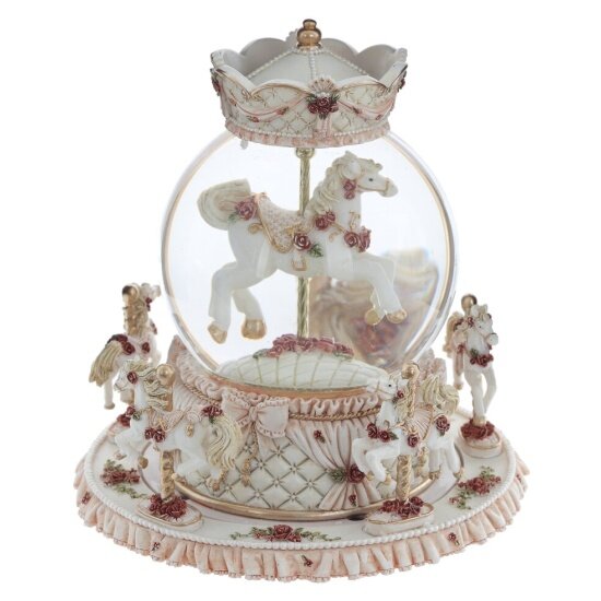 Фигурка декоративная Remeco Collection шар "Карусель " D10 см, 15х15х17 см