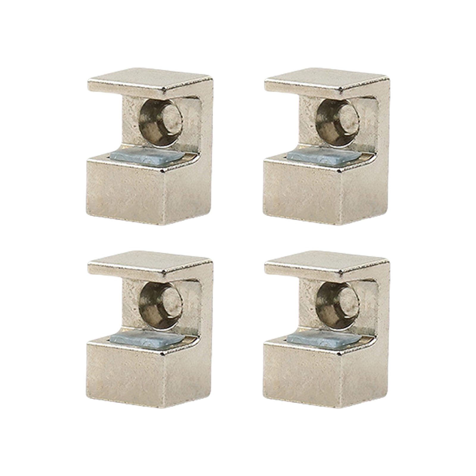 Практические регулируемые держатели стеклянной панели для гостиной и кухни 4 шт