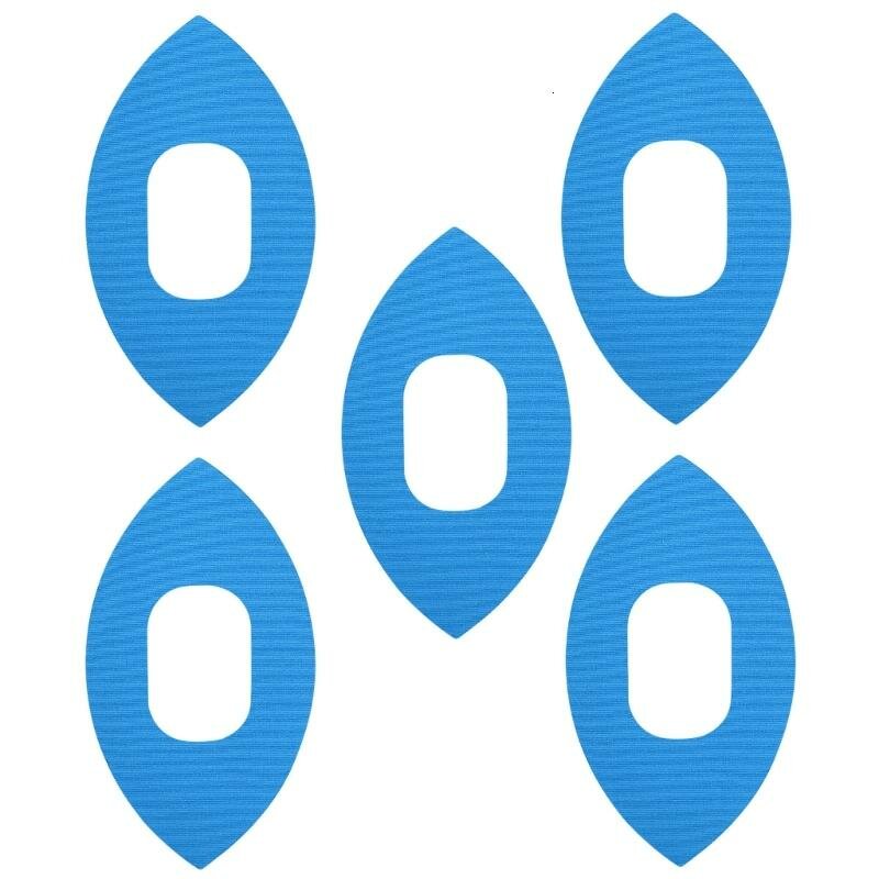 Кинезио тейп для колена, 5 шт, Светло-голубой