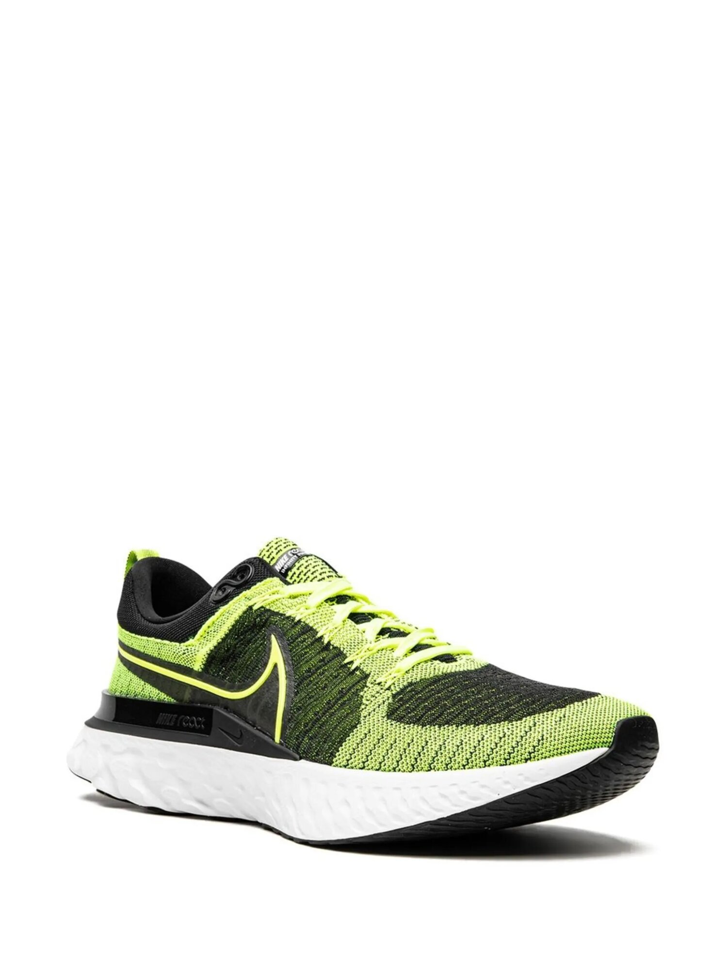 Кроссовки NIKE React Infinity Run Flyknit 2, размер 15 US, чёрный — фото 1