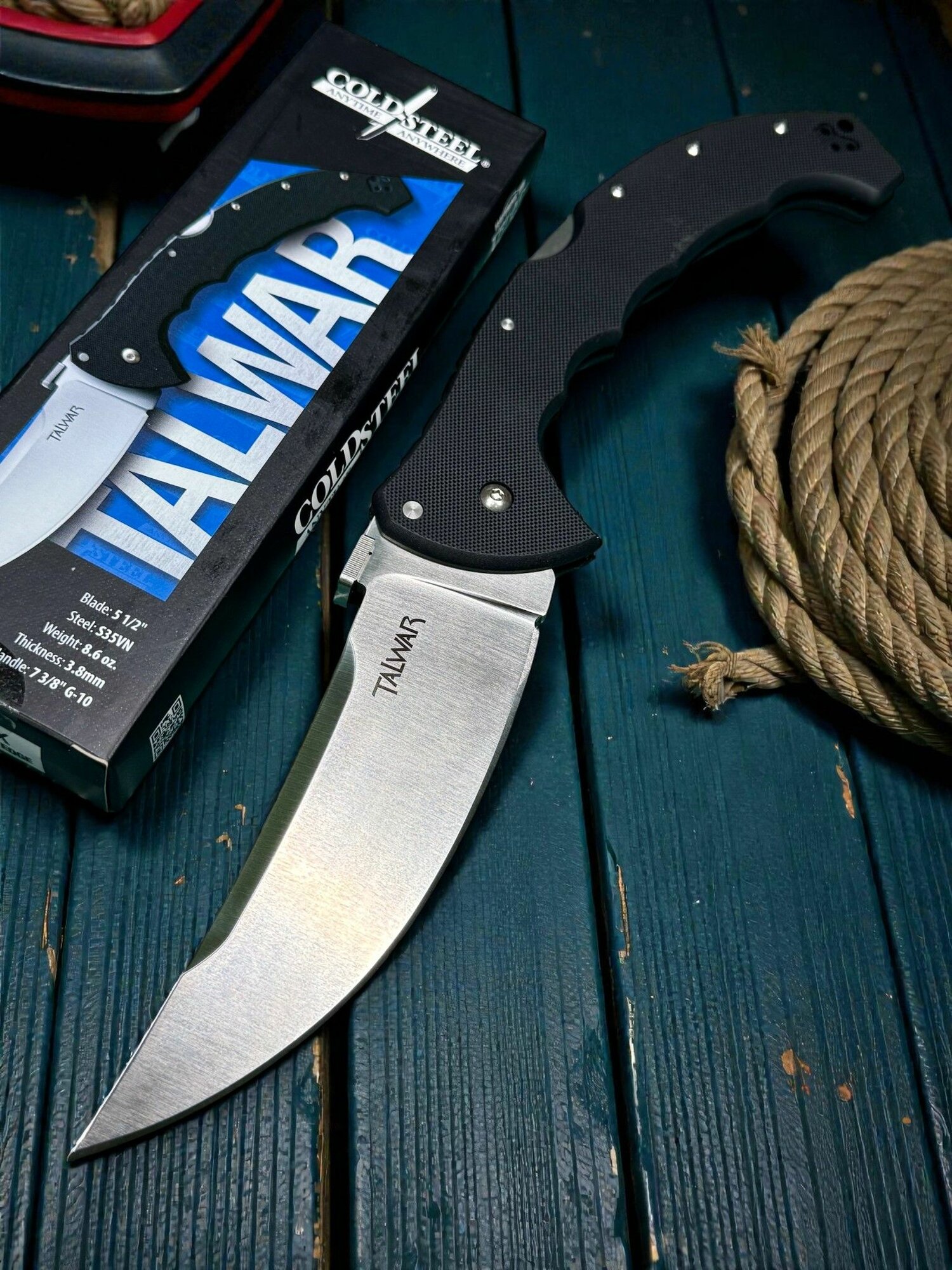 Нож складной Cold Steel CS21TBX Talwar, S35VN Blade