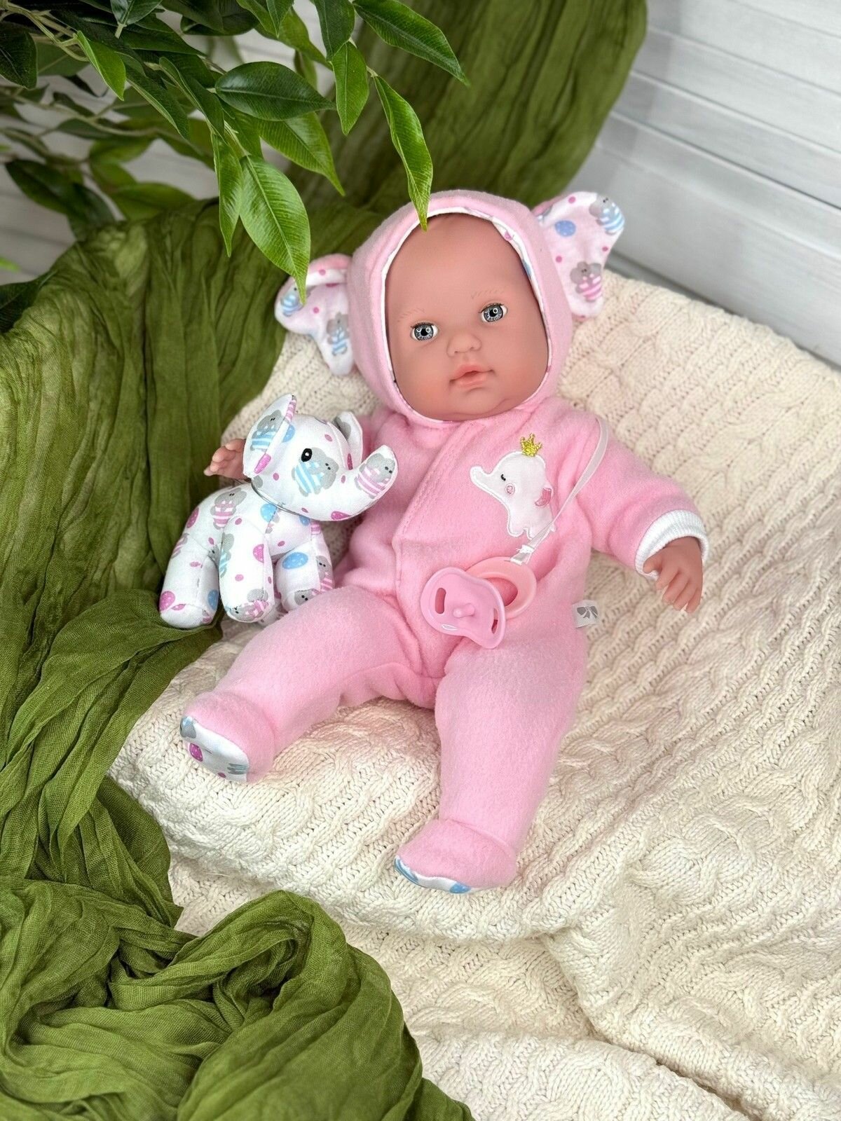 Кукла для девочки мягконабивная 38 см
