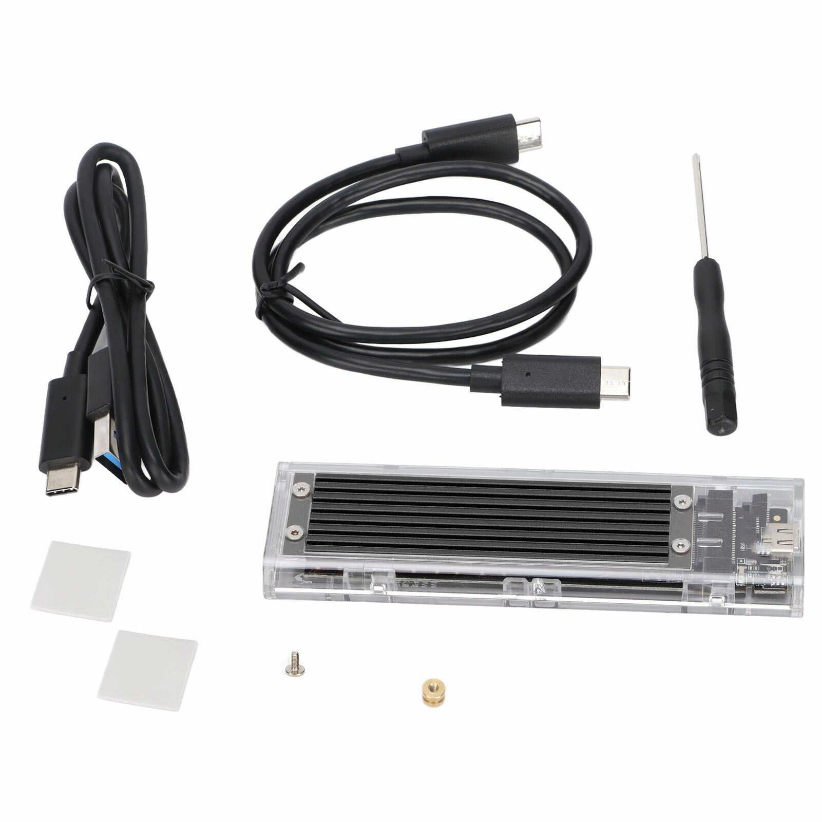 Адаптер NVMe M.2 в USB 3.1 Gen2, 10 Гбит/с, черный корпус