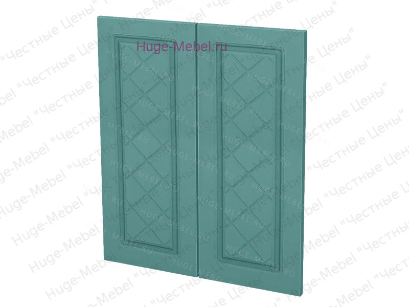 Кухонный фасад Ф-240 дуб бирюза (Модена)