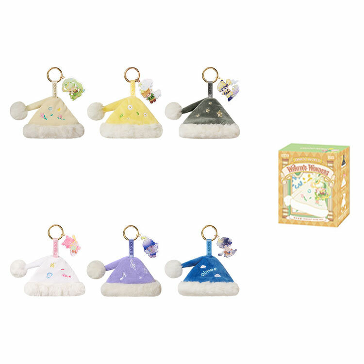 Шапка-брелок унисекс POP MART Dimoo Dreamy Collection, Single Mystery Box (Random Pick)